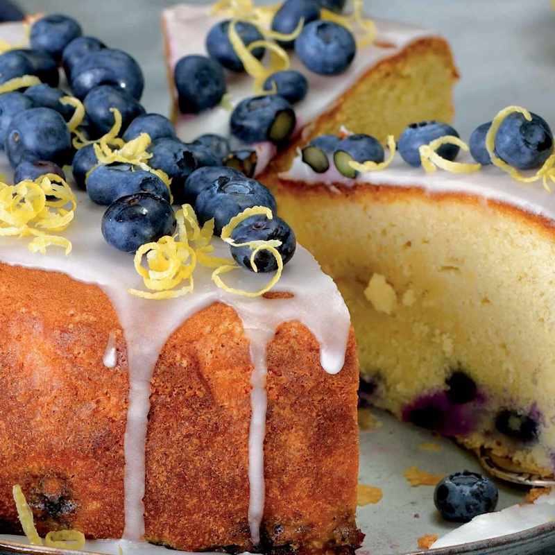 blueberry cake description